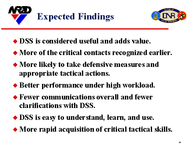 Expected Findings